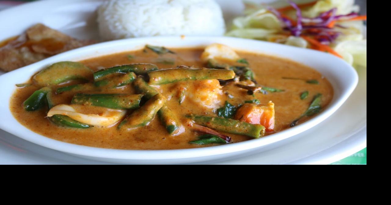 The Dish: Panang Curry with Shrimp and Squid from Thai Paradise ...