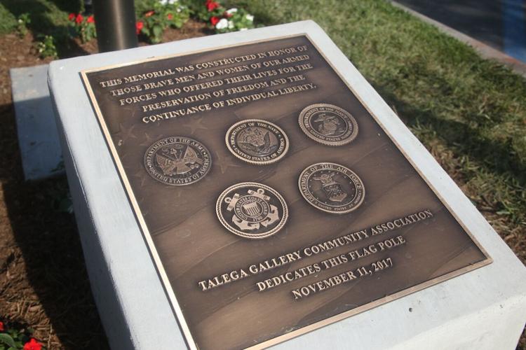 Stars and Stripes: Talega Gallery Hosts Veterans Day Ceremony, Flagpole ...