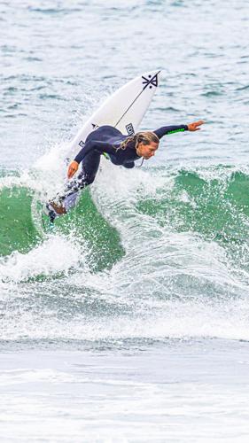 Grom of the Week: Happy Sager | SC Surf | picketfencemedia.com