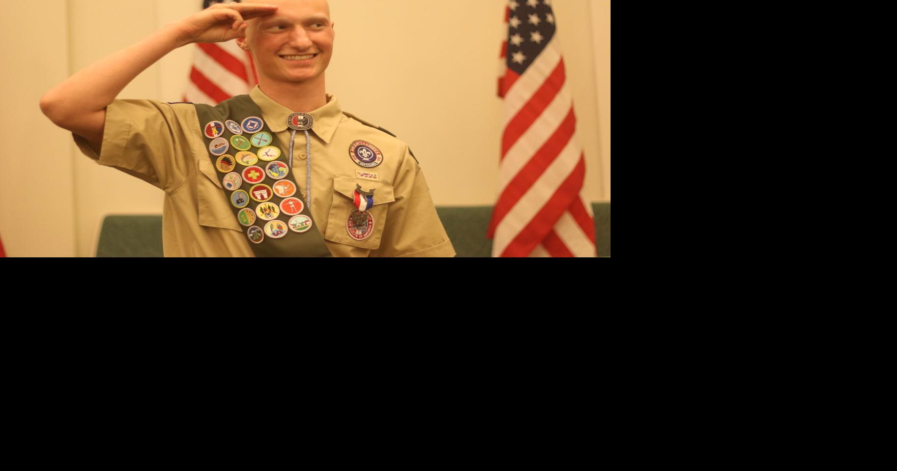 San Clemente Youth Makes Eagle Scout While Battling Cancer | Eye on SC | picketfencemedia.com