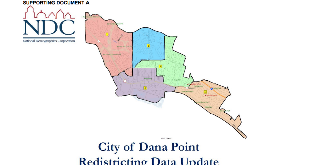 Dana Point District Maps to Remain the Same | | picketfencemedia.com