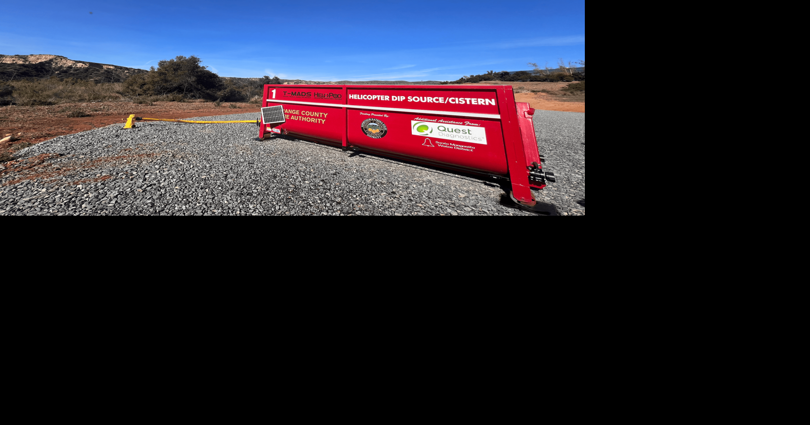 OCFA Opens First Water Resupply Station in Orange County ...