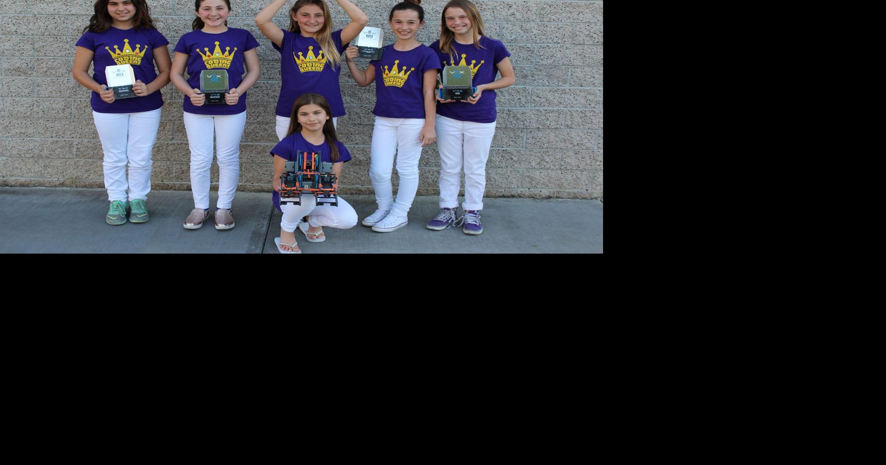 Queens of Coding: An all-girls robotics team uses their skills and ...