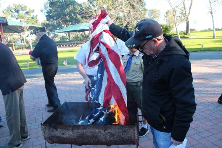 VFW Post 9934 Hosts Flag Retirement Ceremony | | picketfencemedia.com