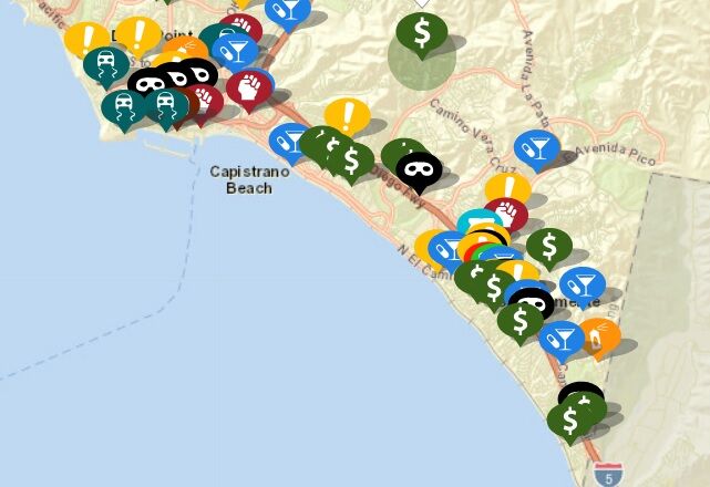 OCSD Launches Crime Map Intended to Replace Blotter Entries, Says It ...