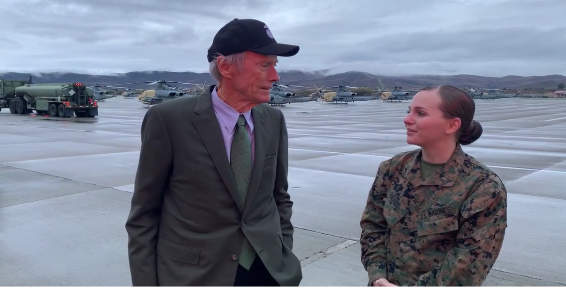 Clint Eastwood Screens New Film to Marines at Camp Pendleton | Eye on ...