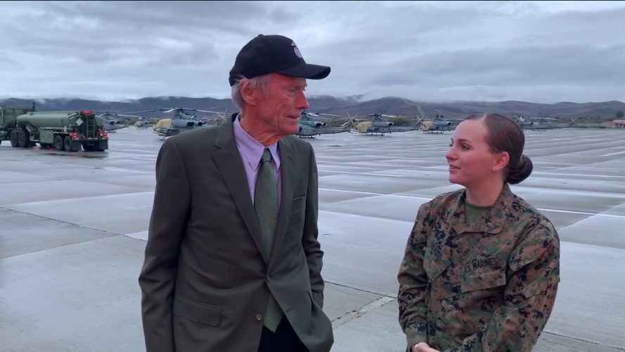 Clint Eastwood Screens New Film to Marines at Camp Pendleton | Eye on ...