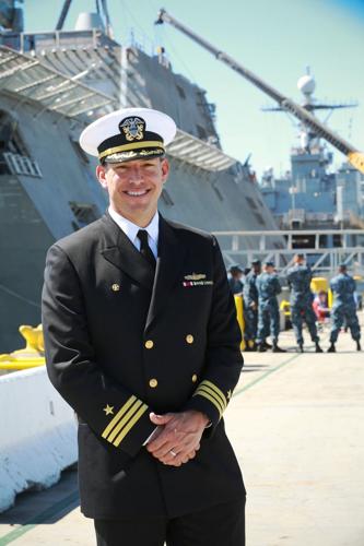 USS Coronado Makes Surprise Visit to Dana Point Coastline ...