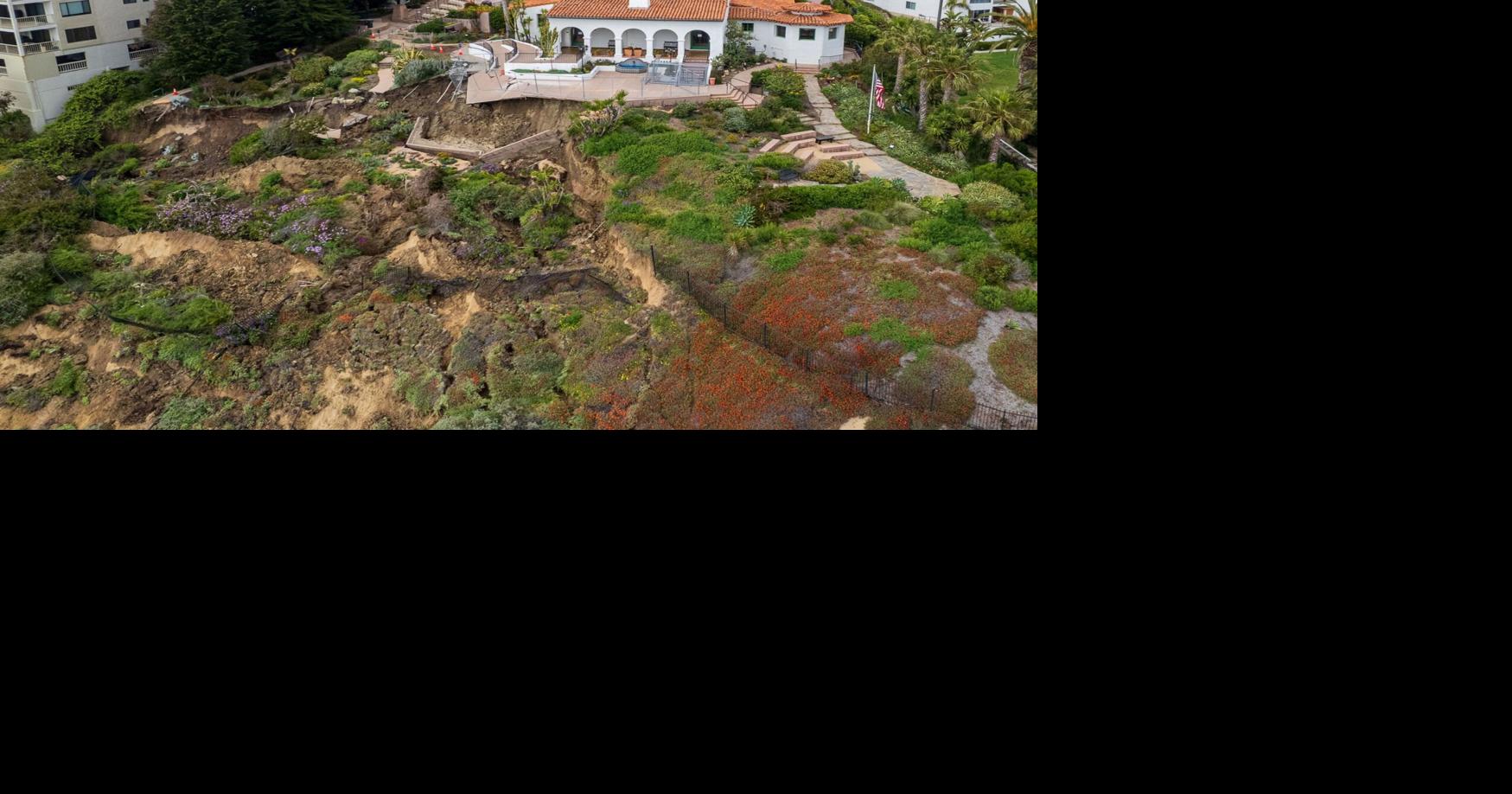 Landmark Landslide: Collapse at Casa Romantica Damages Historic ...