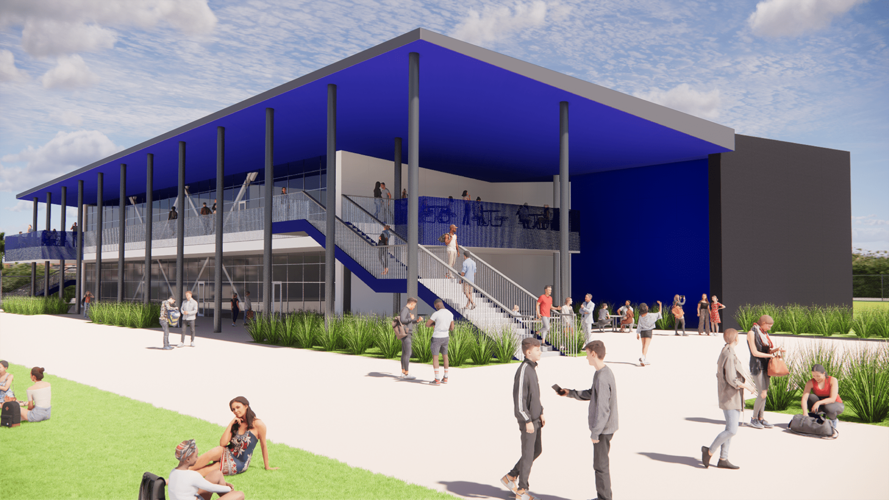 Facility Facelift: Demolition of DHHS Portable Classrooms Underway ...