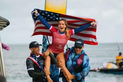 San Clemente’s Caroline Marks Earns Olympic Gold: The 22-year-old star ...