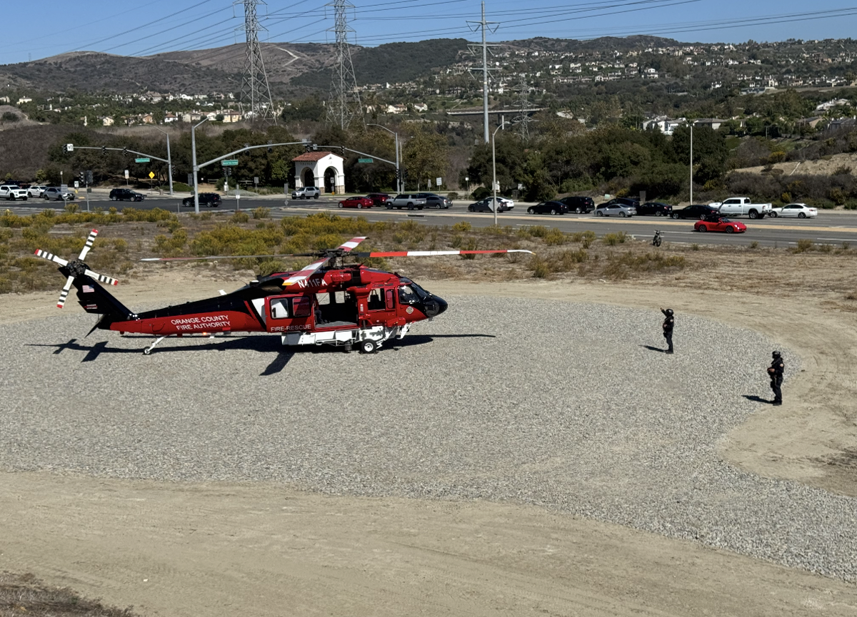 Orange County Fire Authority Opens New Helicopter Pad in San Clemente ...