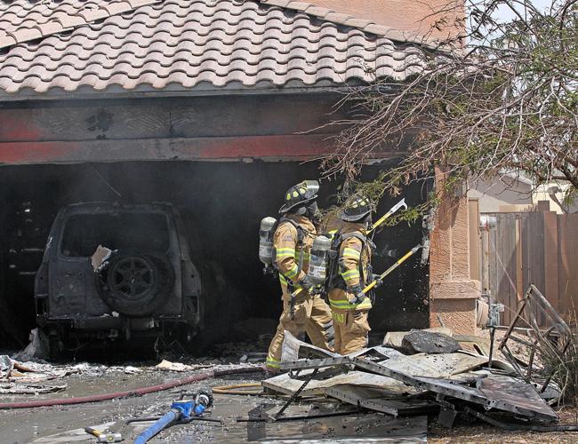 Garage fire breaks out at Maricopa home | News | pinalcentral.com