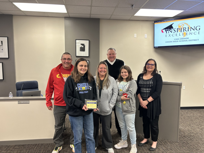 CTE Students of the Month recognized | Education | pinalcentral.com