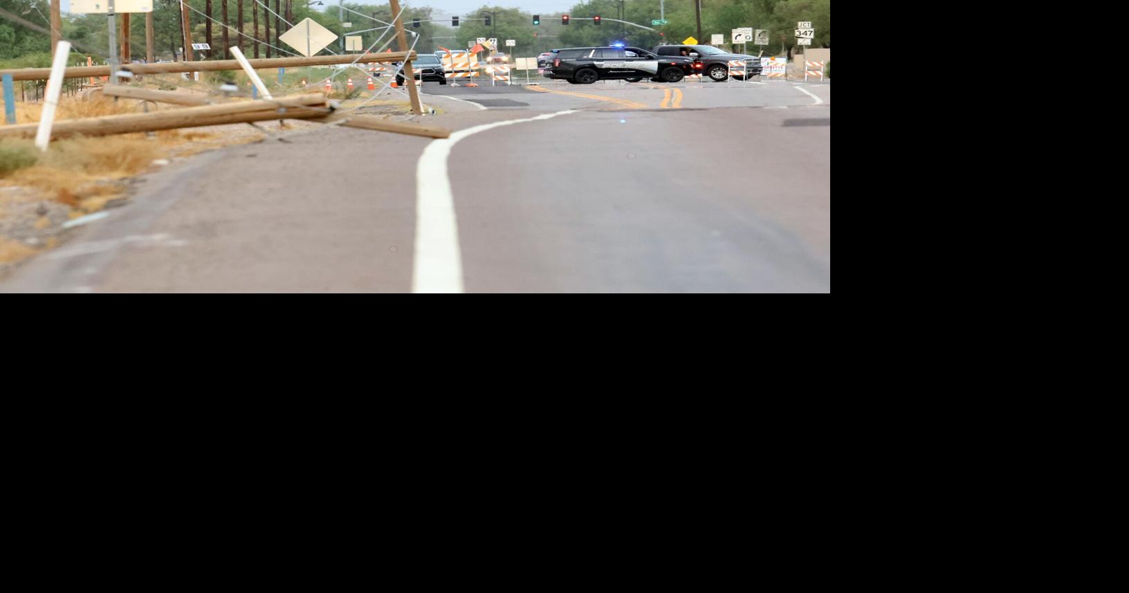 Storm damages power lines on SR 238 in Maricopa | News | pinalcentral.com