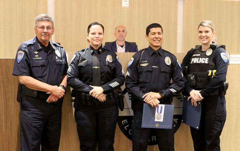 3 Eloy officers recognized for their lifesaving efforts | News ...