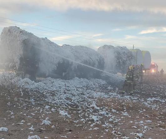 Eloy FD responds to cotton fire | News | pinalcentral.com