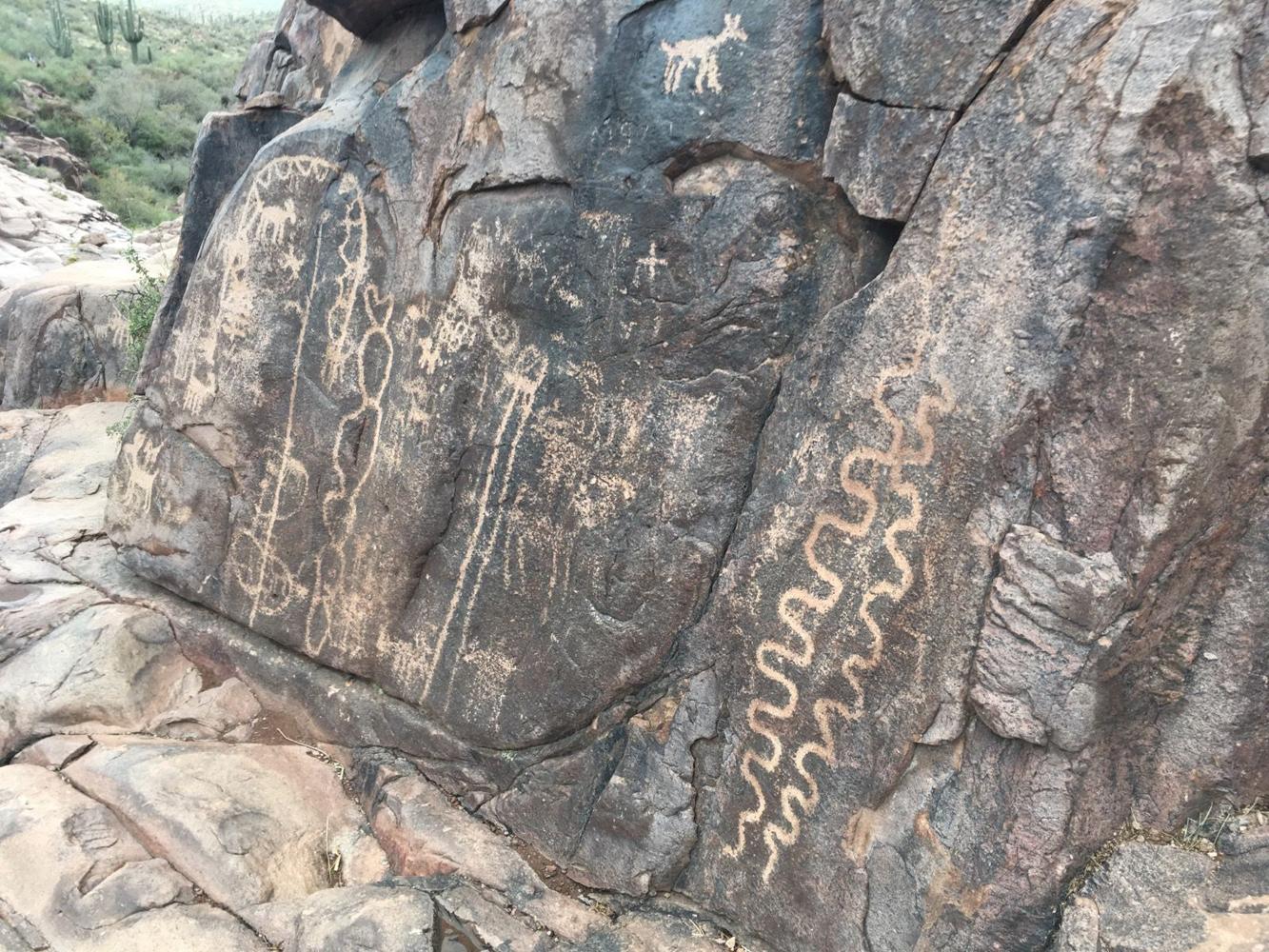 Pinal's best petroglyphs can be found near Gold Canyon | Apache ...