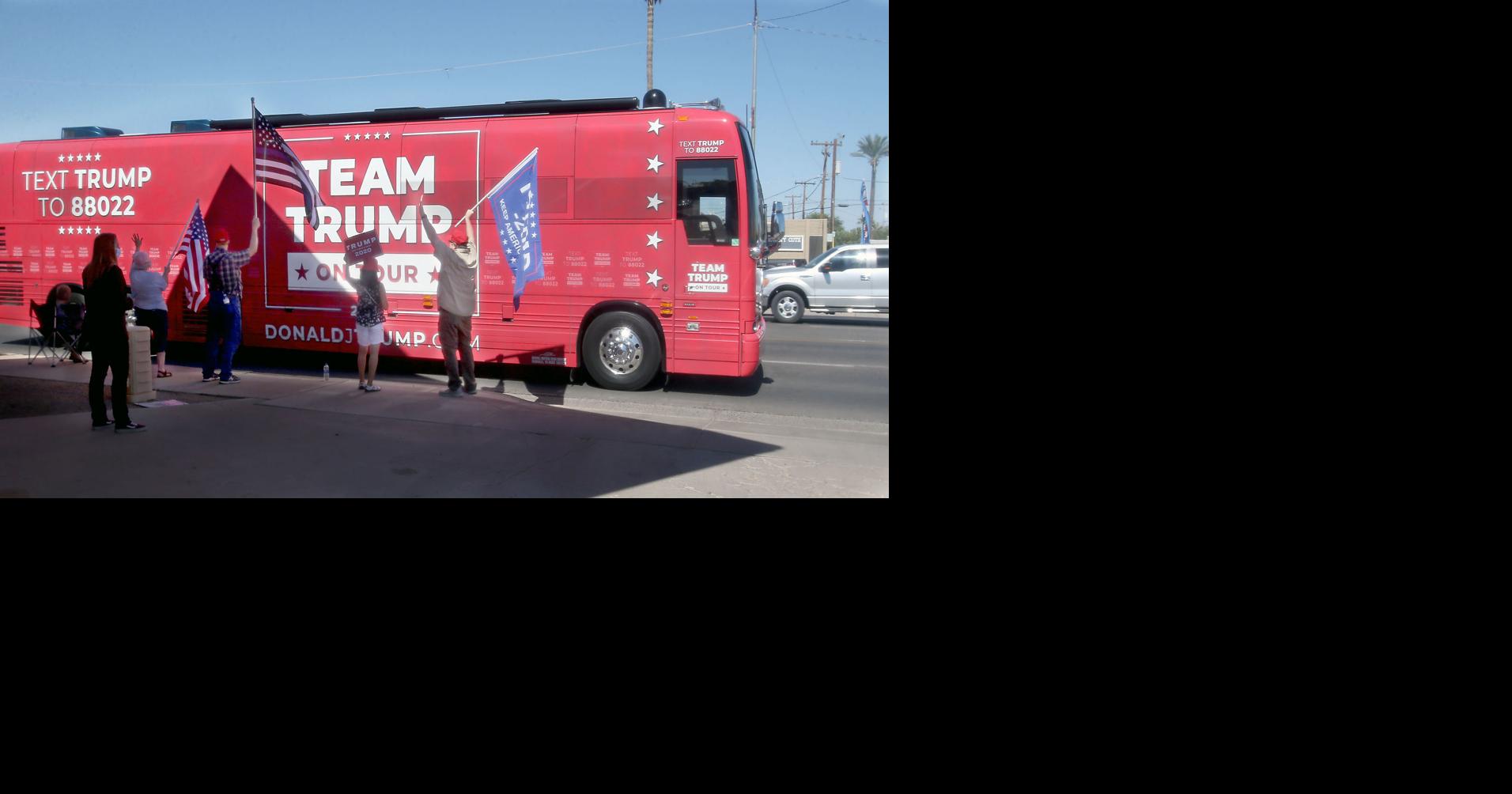 Team Trump Tour bus makes stop in Casa Grande | Politics | pinalcentral.com
