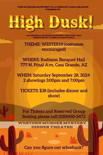 'High Dusk' combines comedy, mystery in western-theme dinner theater ...