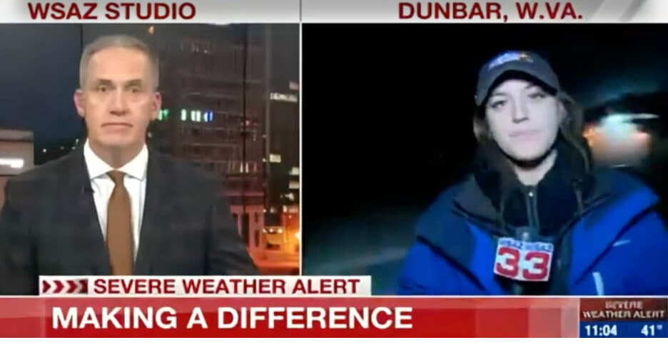 Video: Reporter hit by car on live TV — continues reporting | National ...