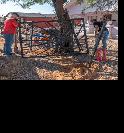 New fence installed at CG art museum | Recreation And Entertainment ...