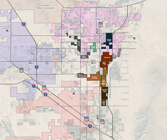 Investors banking on proposed Pinal freeways, projects | Area News ...
