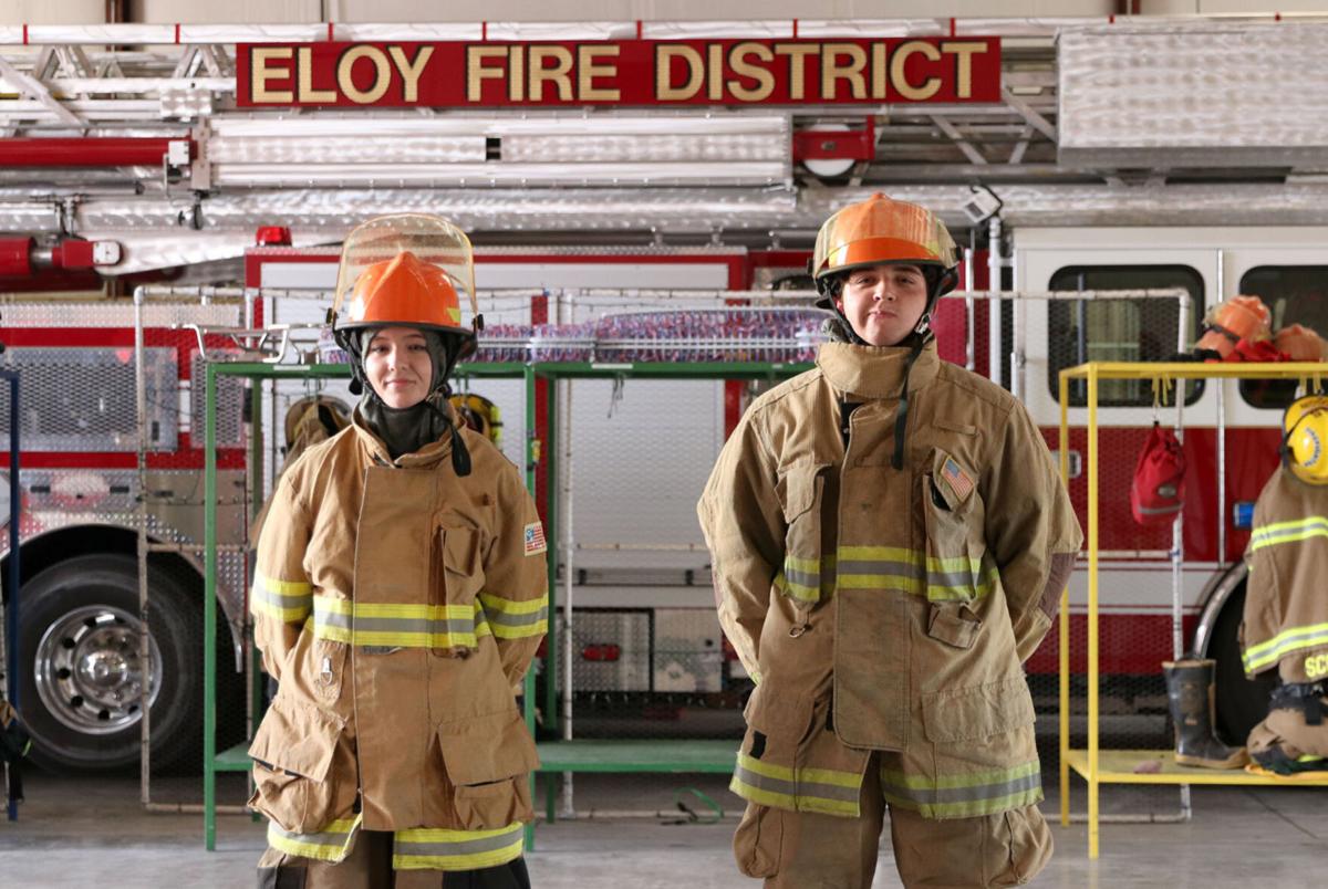 Teen Explorers get hands-on experience with Eloy Fire | News ...