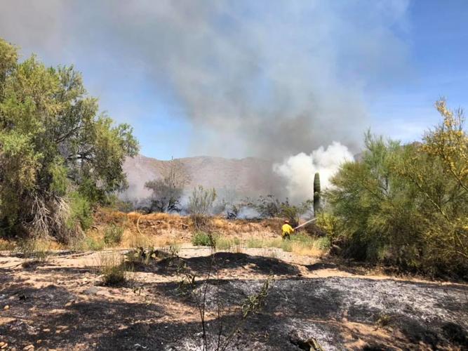 East Desert Fire Near Cave Creek 5/18/20 | News | pinalcentral.com