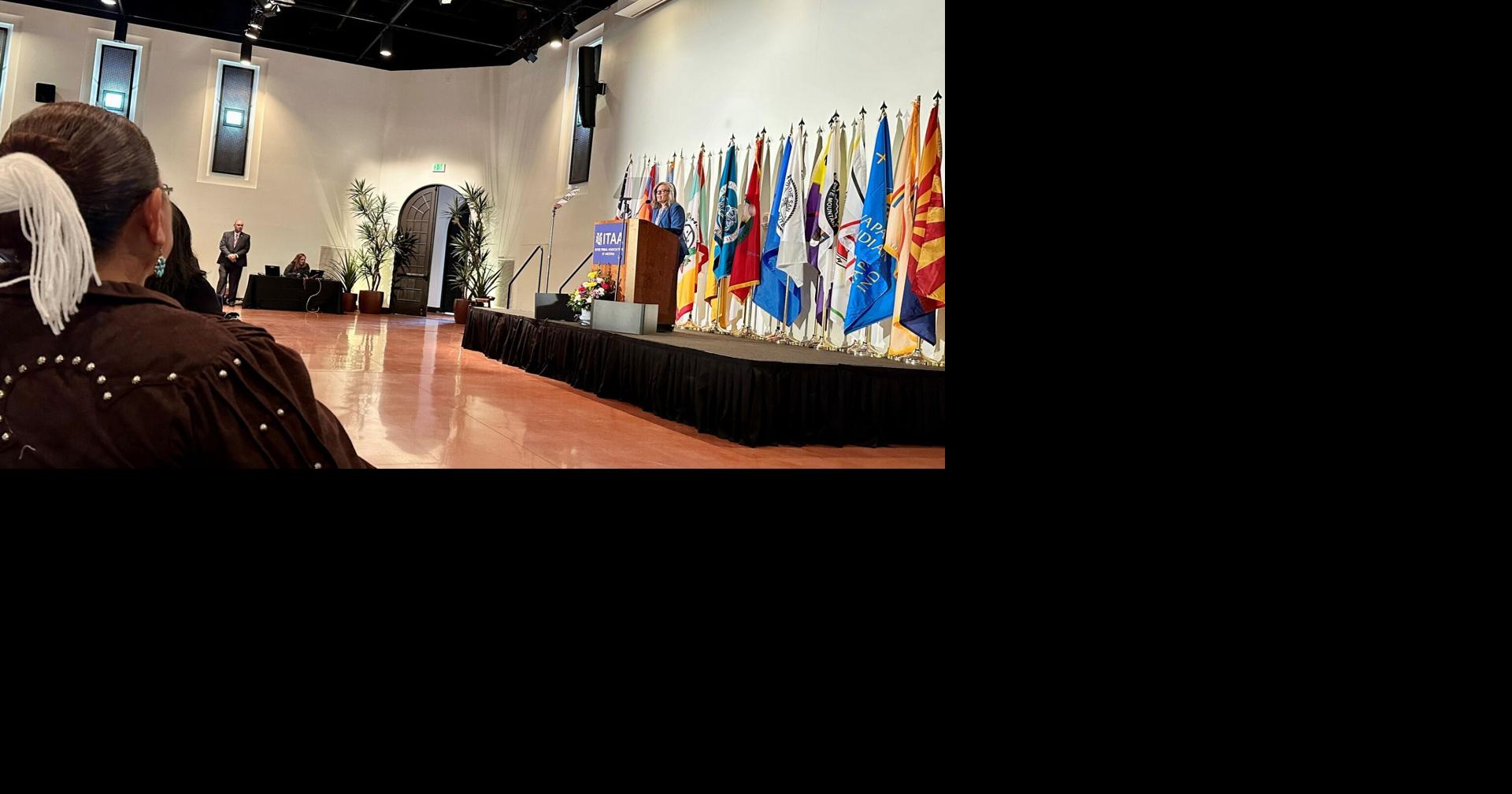 Hobbs delivers first ever tribal State of the State address | Arizona ...