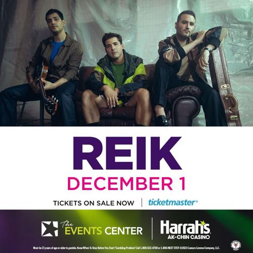 Reik to perform at The Events Center at Harrah's Ak-Chin | Area News ...