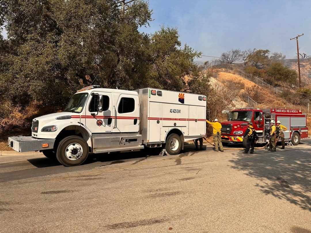 Gila River Fire Department part of fight against California fires ...