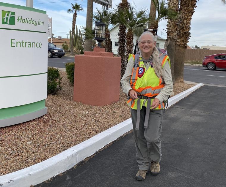 Woman's walk across Arizona desert raises awareness for minority bone ...