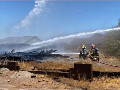 Structure fire in AZ City under investigation | Arizona City ...