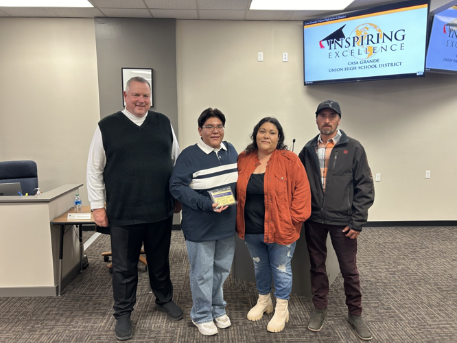 CTE Students of the Month recognized | Education | pinalcentral.com