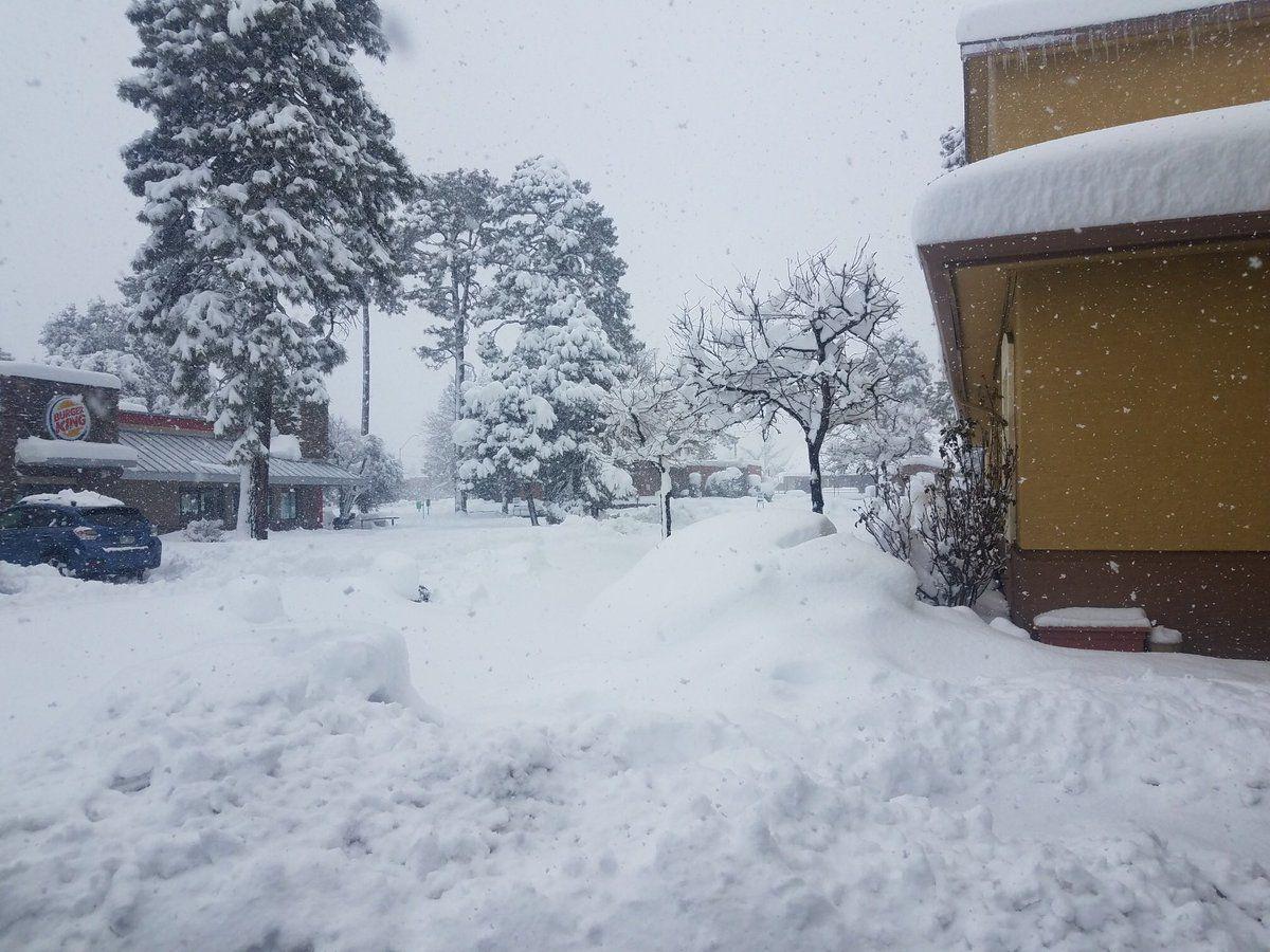 Payson declares emergency after getting buried by snow | Arizona News ...