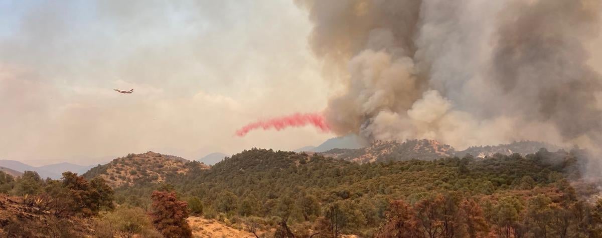 Heat grounds aircraft over Telegraph Fire | News | pinalcentral.com