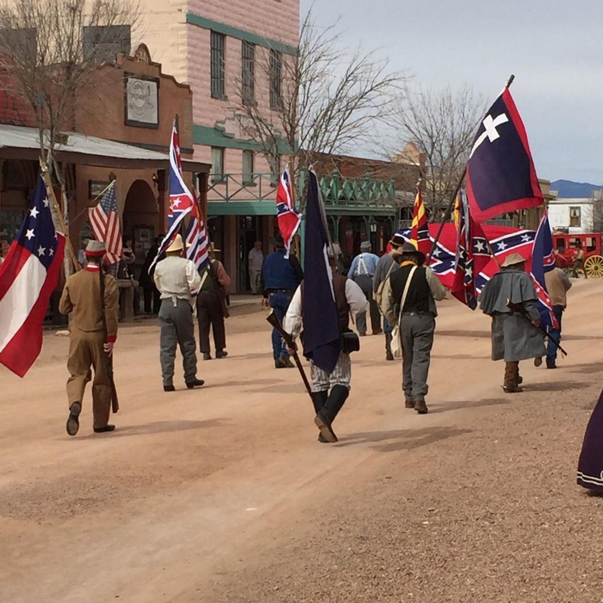 Tombstone hosts parade honoring Confederate flag | Arizona News ...