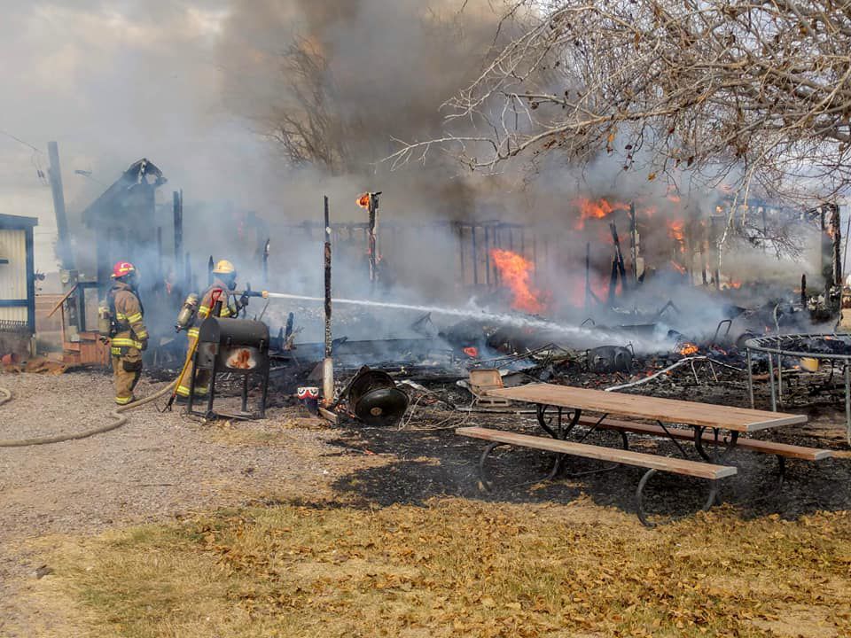 Eloy firefighters battle two structure fires on same morning | News ...