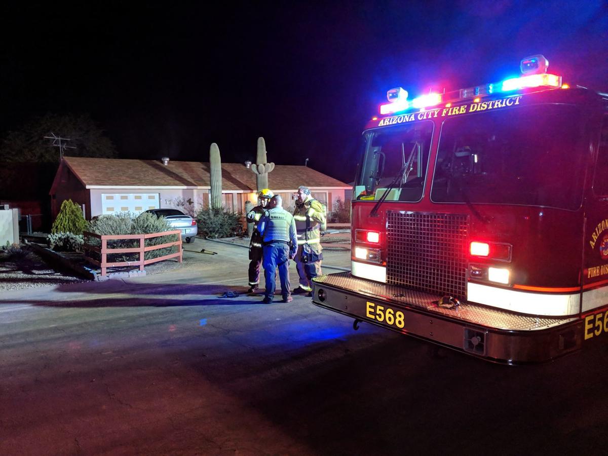 No one injured in closet fire at Arizona City home | News ...