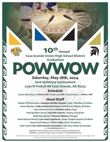 CGUHS District plans annual graduation powwow | Casa Grande Area News ...