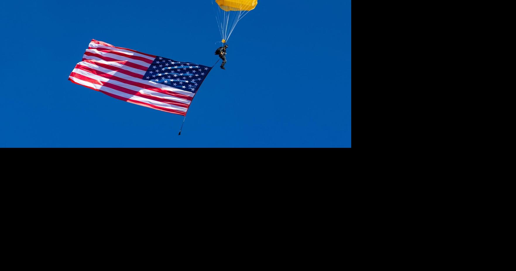 Aerial stunt team aims to inspire with skydive into Eloy Glow ...