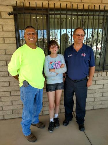 Eloy firefighters reunite with dog-bite victim 16 years after 'vicious ...