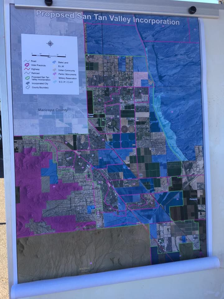 New San Tan Valley PAC aims to change incorporation map | Local News ...