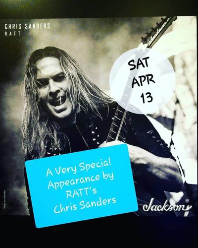 Chris Sanders from RATT to sign autographs at CG record store ...