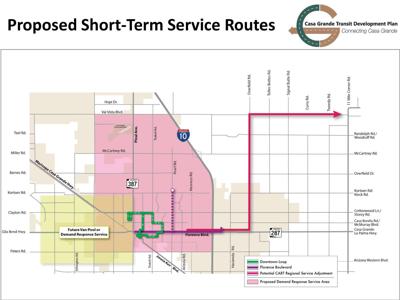4 proposed bus routes in CG identified | Area News | pinalcentral.com