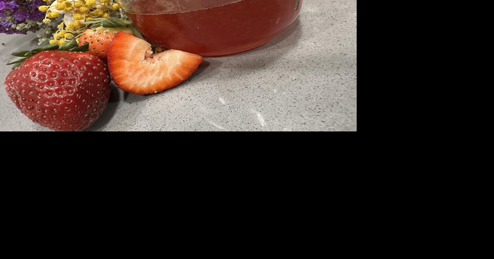 Simple or Not Kitchen: Strawberry simple syrup makes Valentine's Day a ...