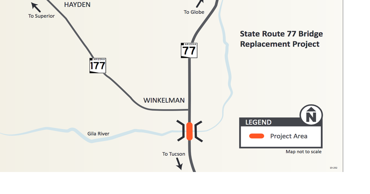 Work begins on Gila River Bridge project near Pinal/Gila line | News ...