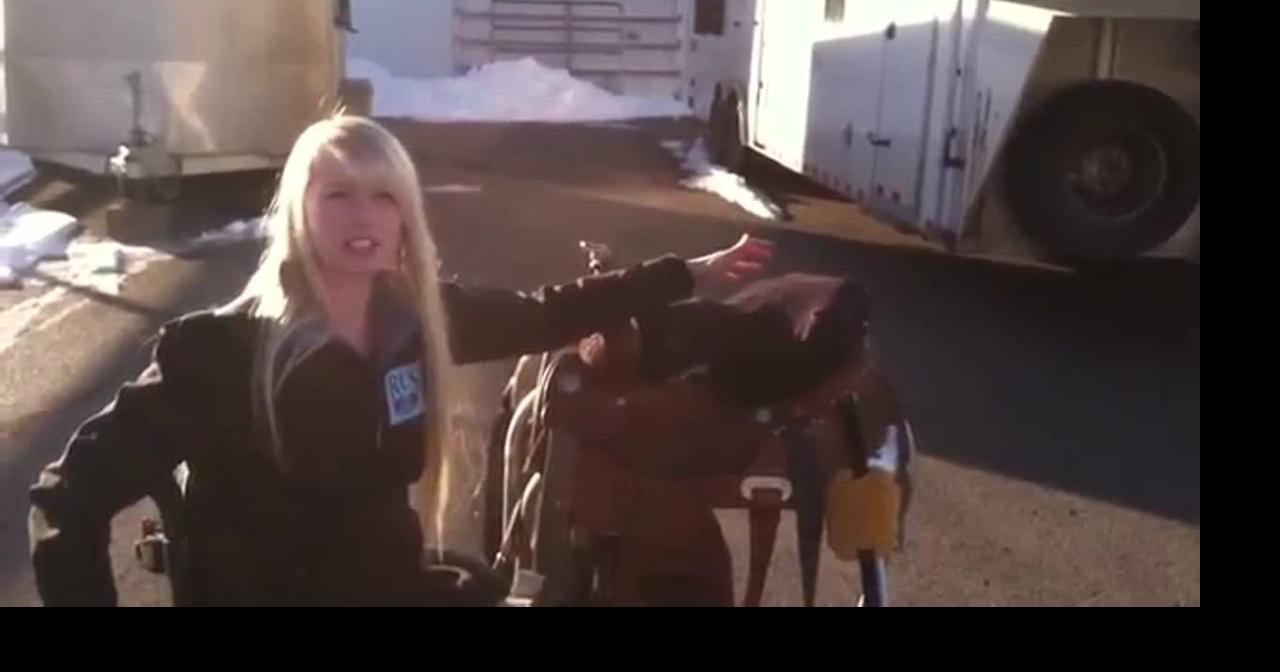 Amberley Snyder talks about how she set up her saddle | | pinalcentral.com