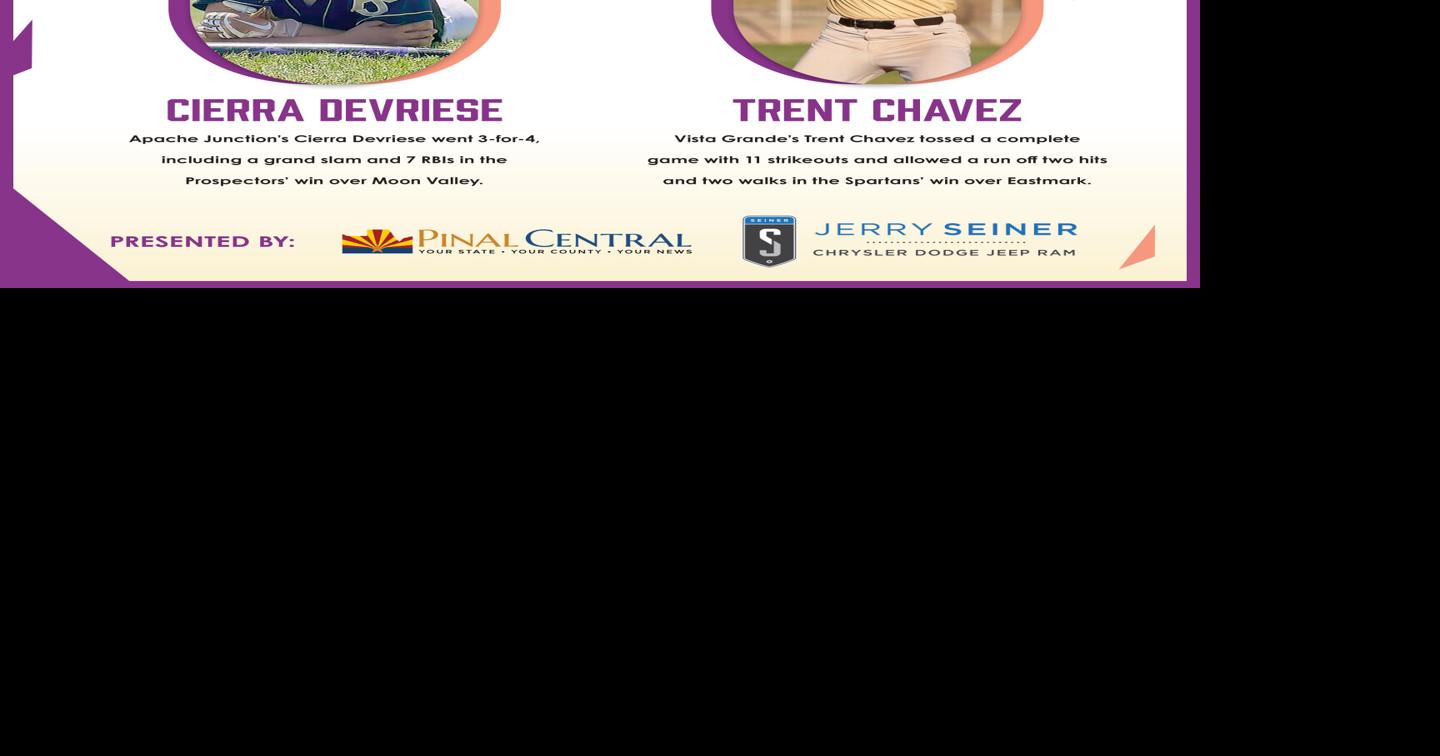 Cierra Devriese & Trent Chavez, 3/30/23 | Pinal Prep Performer Of The ...